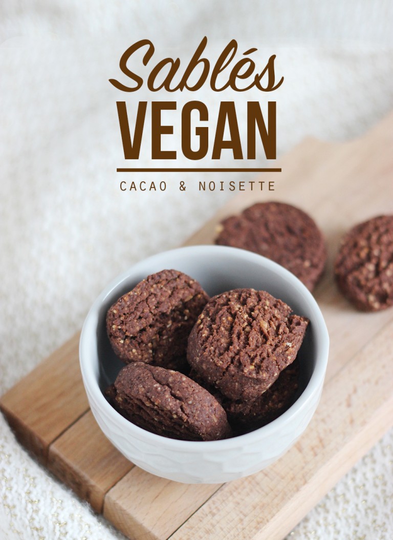 Sablés Vegan Cacao & Noisette - Mango and Salt