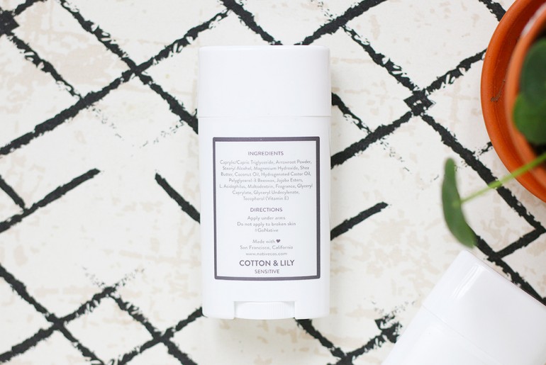 Revue // Déodorant Native pour peaux sensibles - Mango and Salt